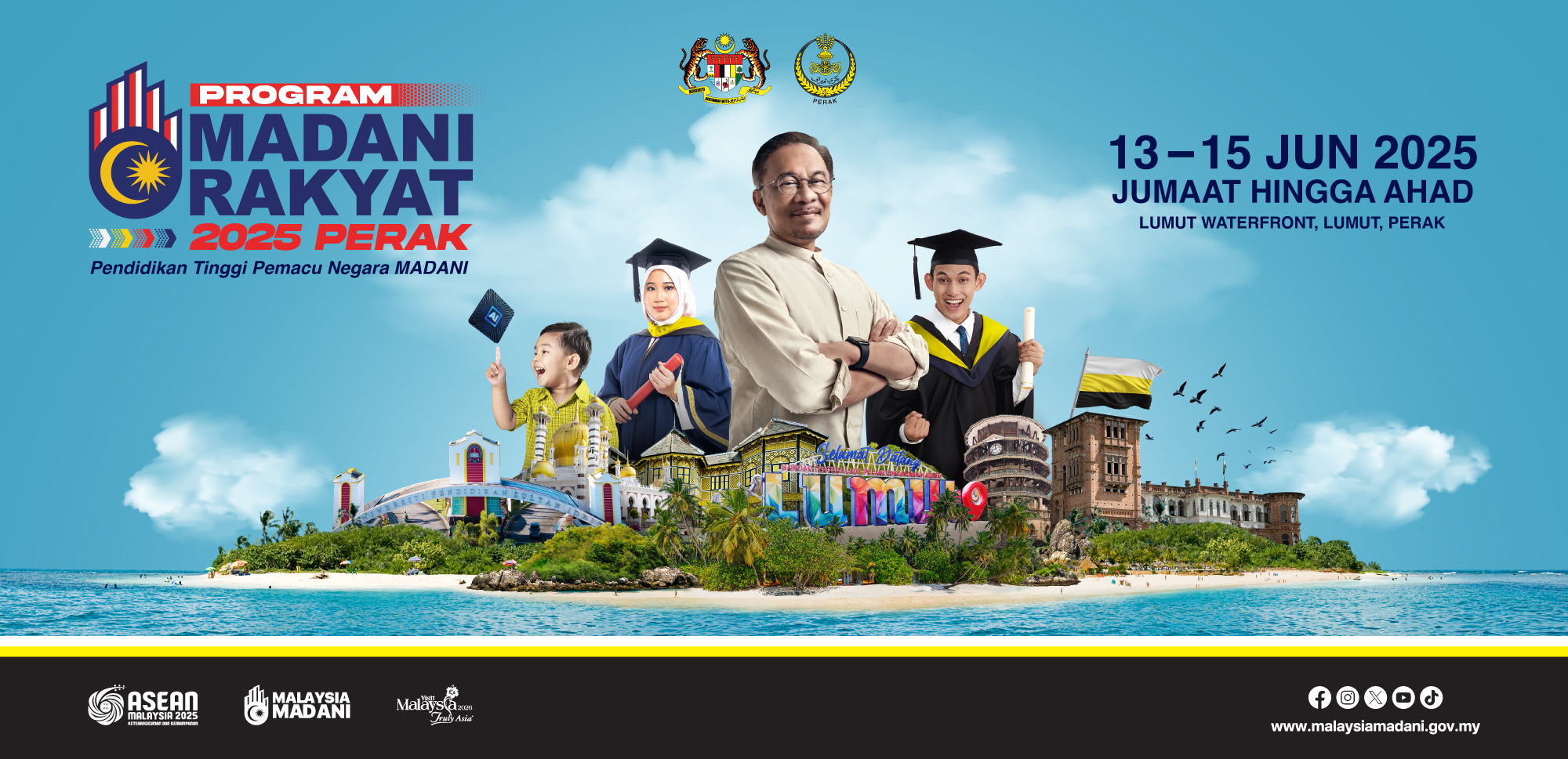 Malaysia MADANI - Kemampanan, Kesejahteraan, Daya Cipta, Hormat ...