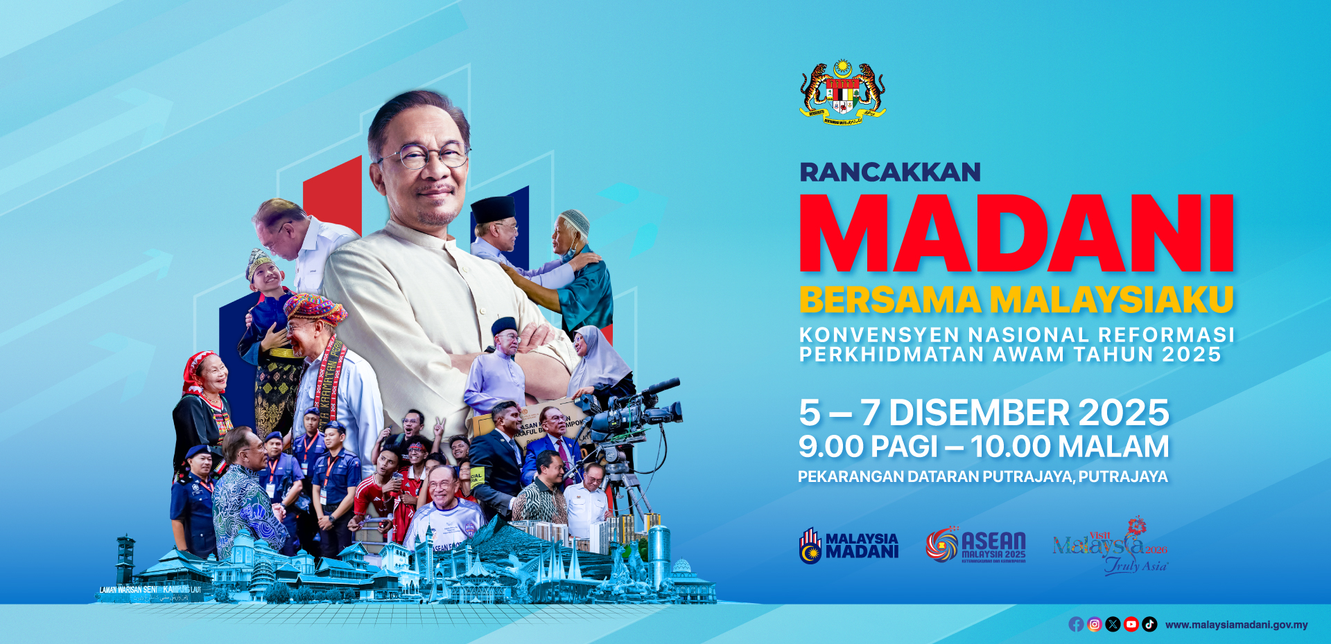 Malaysia MADANI - Kemampanan, Kesejahteraan, Daya Cipta, Hormat ...